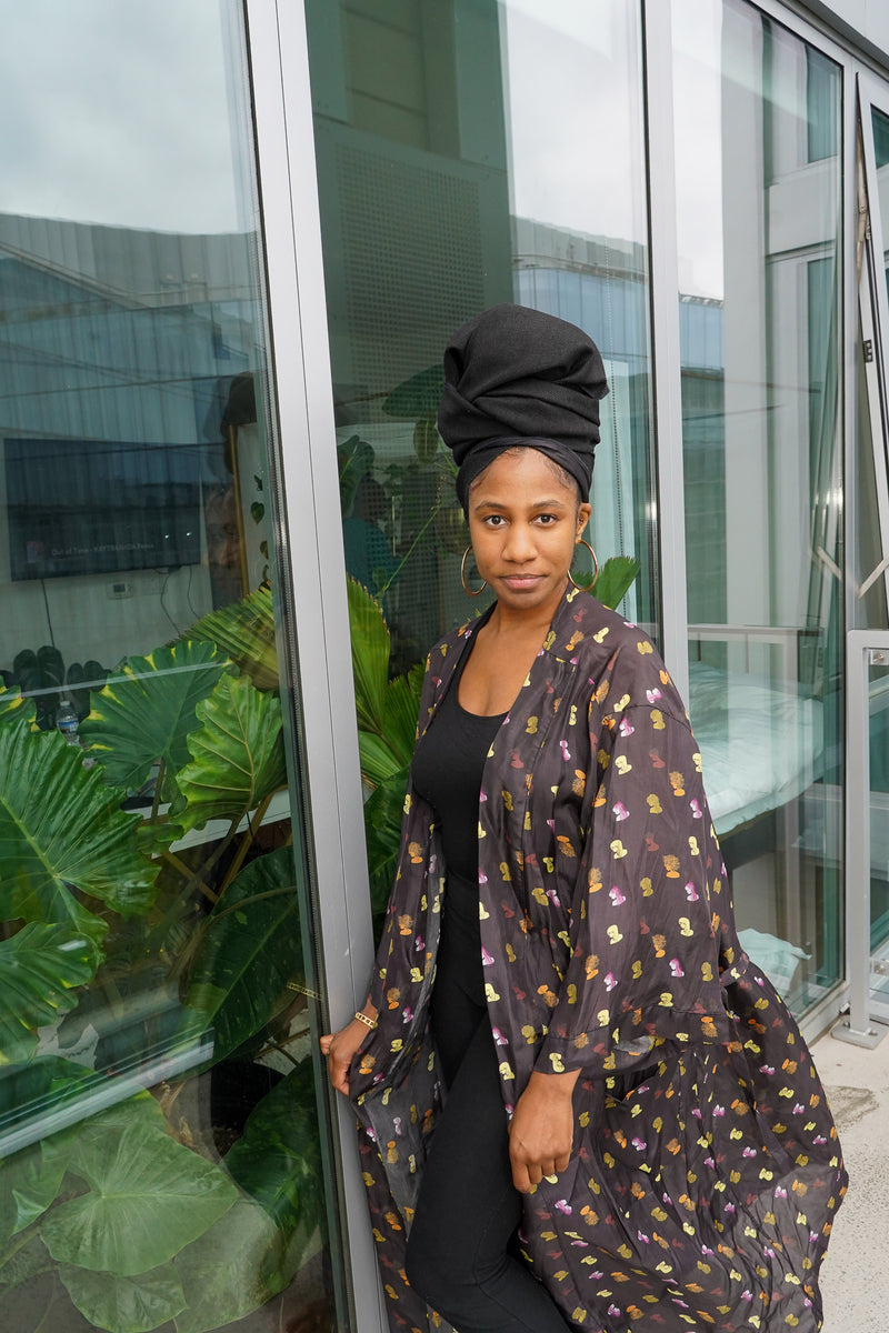 Monique’s Silk Robe – Ruby Sampson